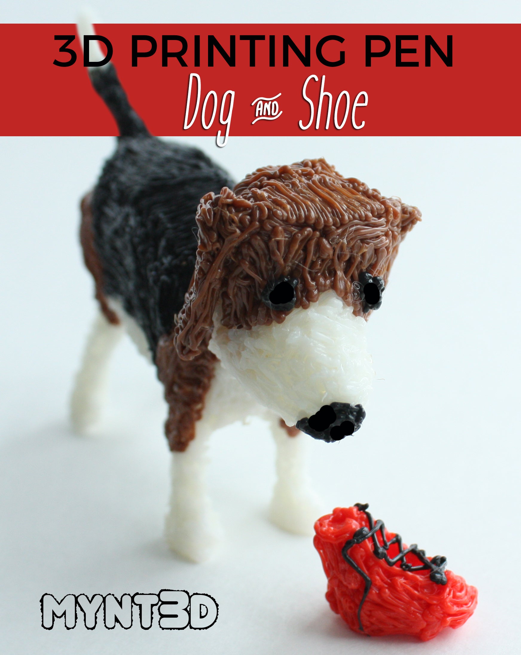 How to Make a Dog with a 3D Pen - MYNT3D