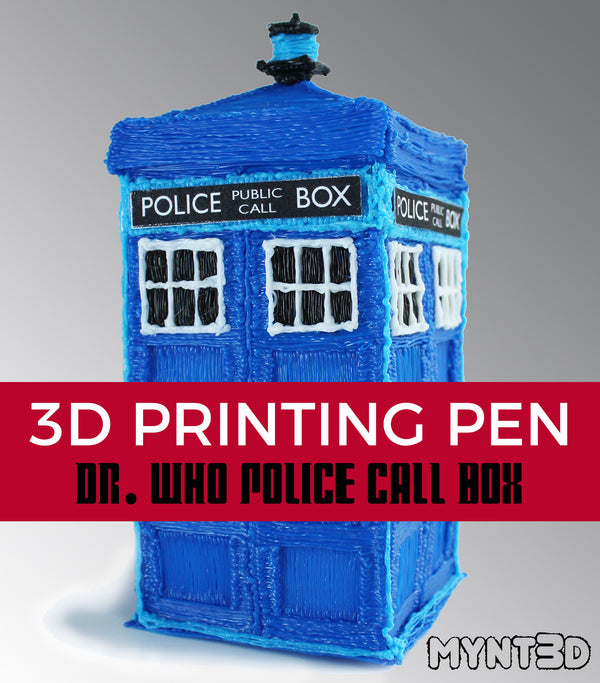 Doctor Who Police Box Stencil